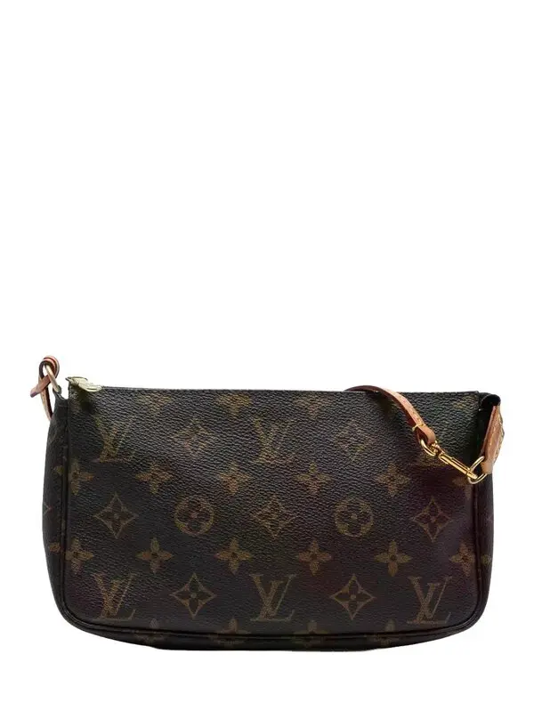 LOUIS VUITTON 1998 Monogram Pochette Accessoires - Brown