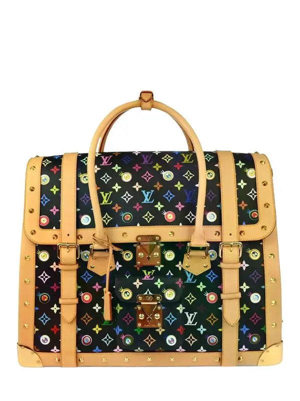 LOUIS VUITTON X Takashi Murakami Eye Love Monogram Tote Bag - Black
