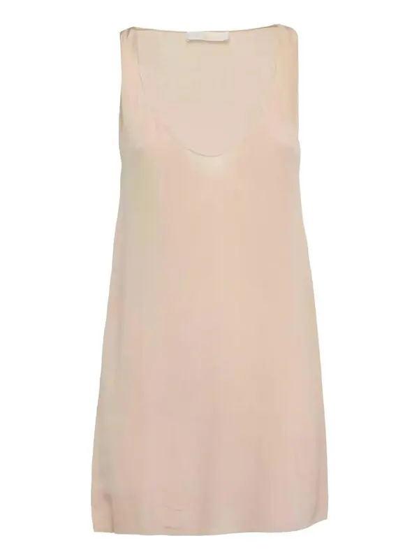 Chloé Silk Tank Top - Pink