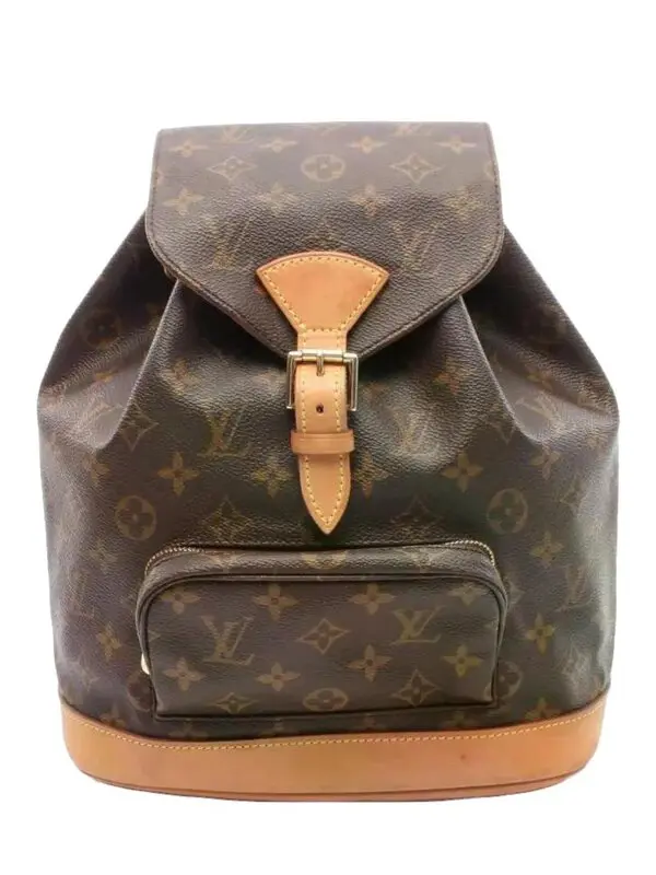 LOUIS VUITTON Montsouris Mm Backpack - Brown