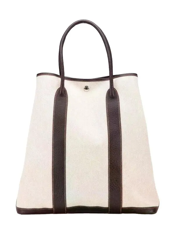 Hermès 2004 Garden File 37 Tote Bag - Brown