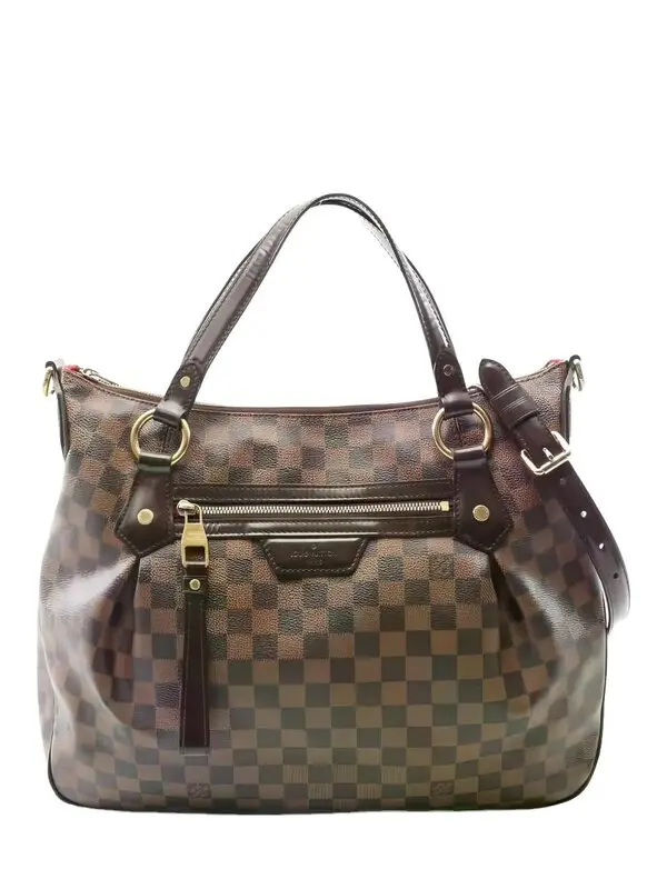 LOUIS VUITTON Evora Mm Handbag - Brown
