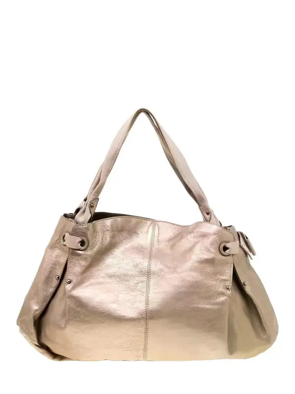 FERRAGAMO Bow-detailing Leather Tote Bag - Neutrals