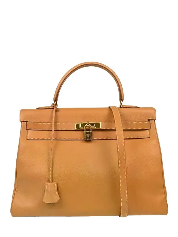 Hermès 1997 Kelly 35 Handbag - Brown