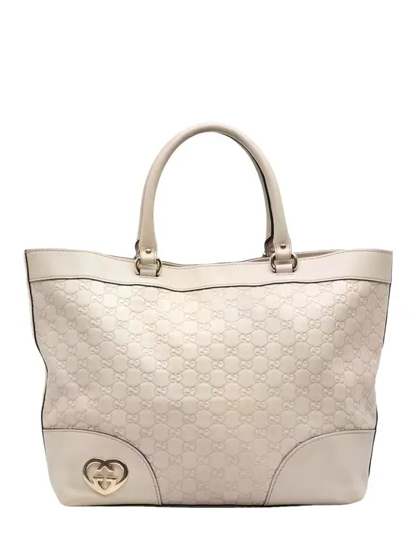 Gucci Sima Lovely Tote Bag - Brown