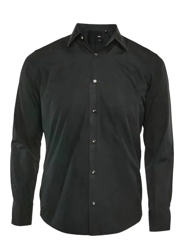 BOSS Pre-owned Stud-embellished Shirt - Black