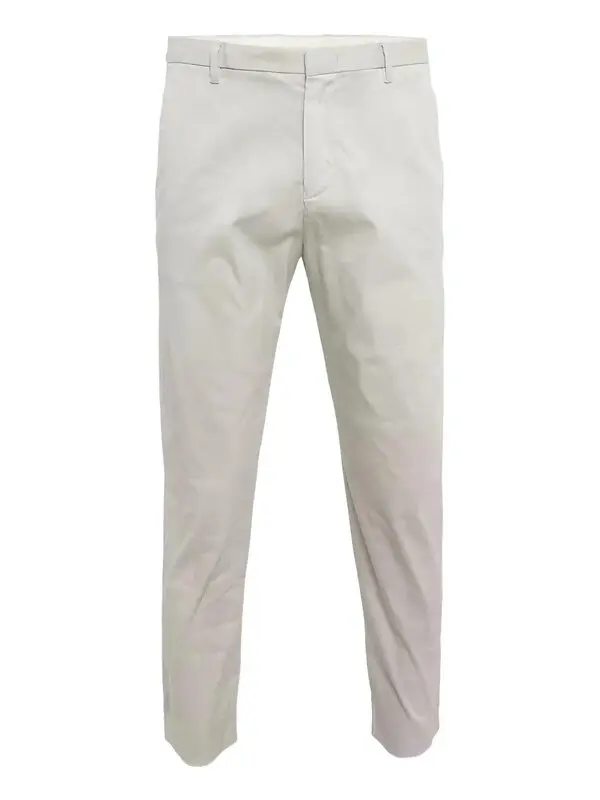 Emporio Armani Cotton Trousers - Grey