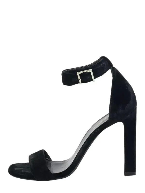 Saint Laurent 110mm Grace Heeled Sandals - Black