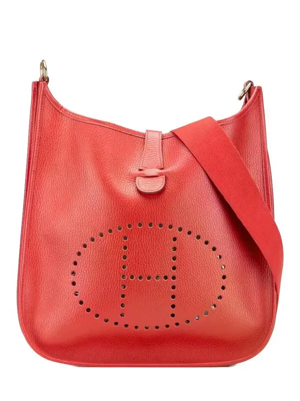 Hermès 1997 Evelyne I 33 Crossbody Bag - Red