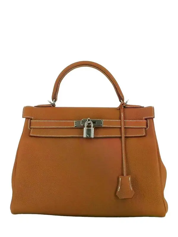 Hermès 2021 Kelly 32 Handbag - Gold