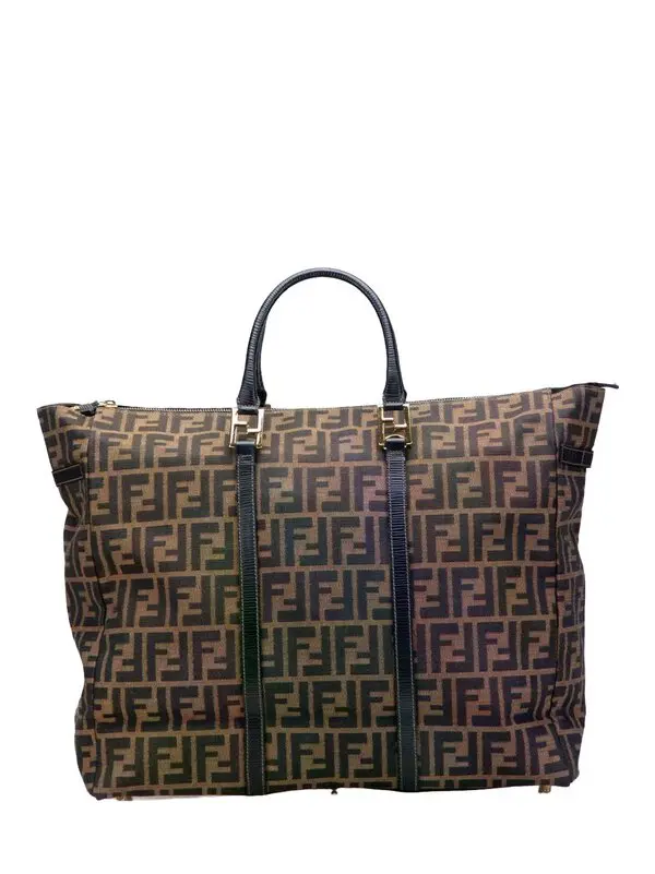 Fendi Zucca Canvas Tote Bag - Brown