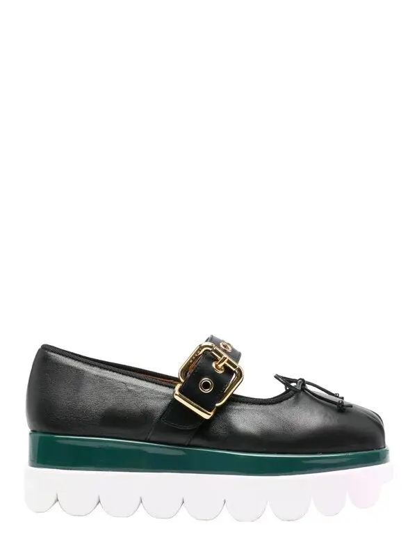 Marni 50mm Flatform Pumps - Black