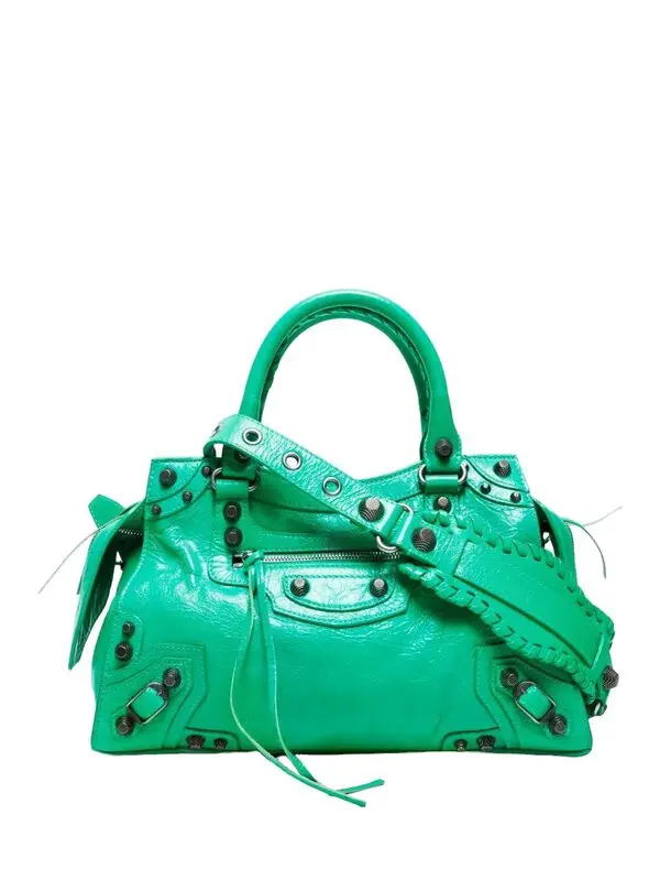 Balenciaga Pre-owned Giant Neo Classic City Shoulder Bag - Green