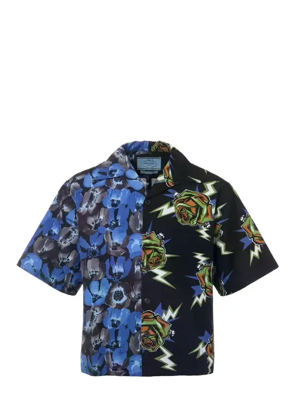 Prada 2019 Cotton Shirt - Blue