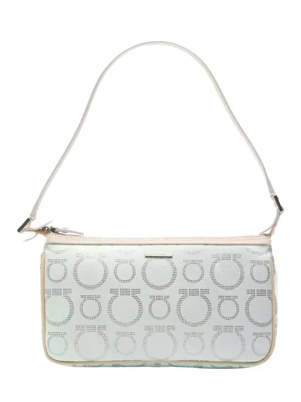 FERRAGAMO 2000s Gancini Bag - White