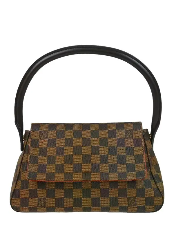 LOUIS VUITTON 2002 Mini Looping Tote Bag - Brown