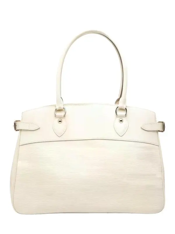 LOUIS VUITTON 2008 Epi Passy Gm Handbag - White