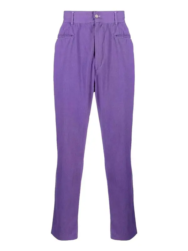 Dolce & Gabbana 1990s High-waist Trousers - Purple