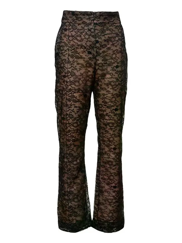 Valentino Garavani Laced Trousers - Black