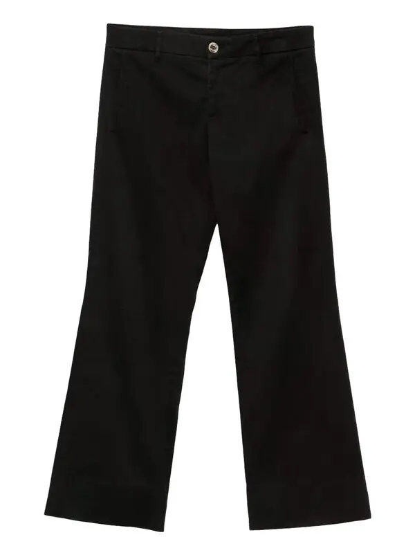 Gucci 2000s Cotton Trousers - Black