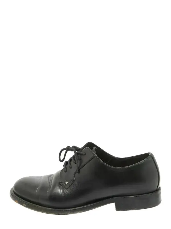 Valentino Garavani Leather Derby Shoes - Black