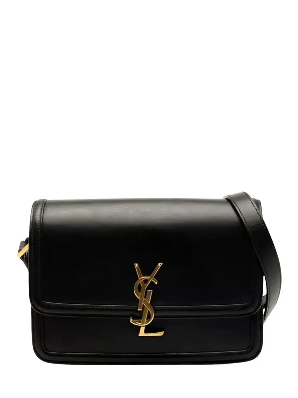 Saint Laurent Pre-owned Medium Solferino Satchel - Black