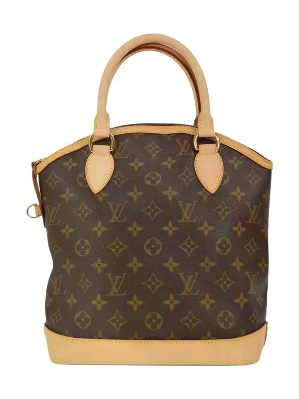 LOUIS VUITTON 2006 Lockit Handbag - Brown