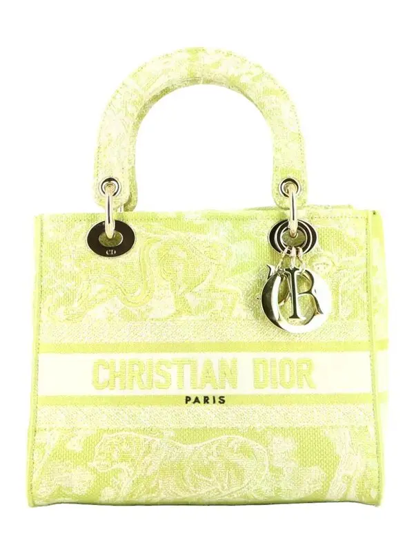 Dior Pre-owned Medium Lady Handbag - Green
