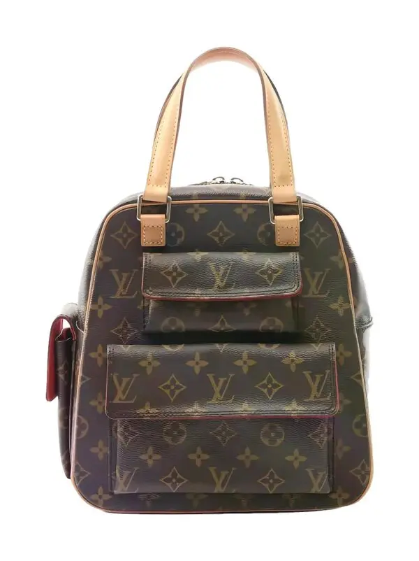 LOUIS VUITTON 2003 Exantricite Monogram Handbag - Brown