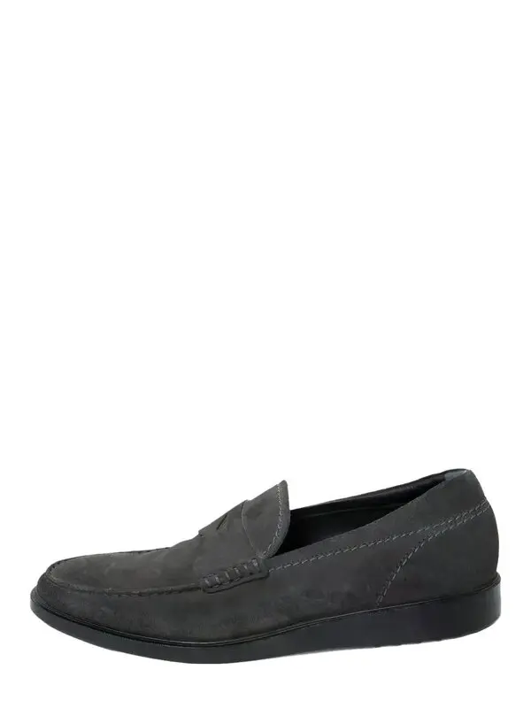 TOD'S VINTAGE Suede Loafers - Grey