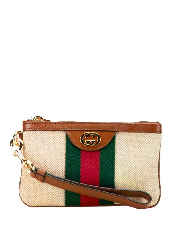 Gucci Ophidia Pouch - Brown