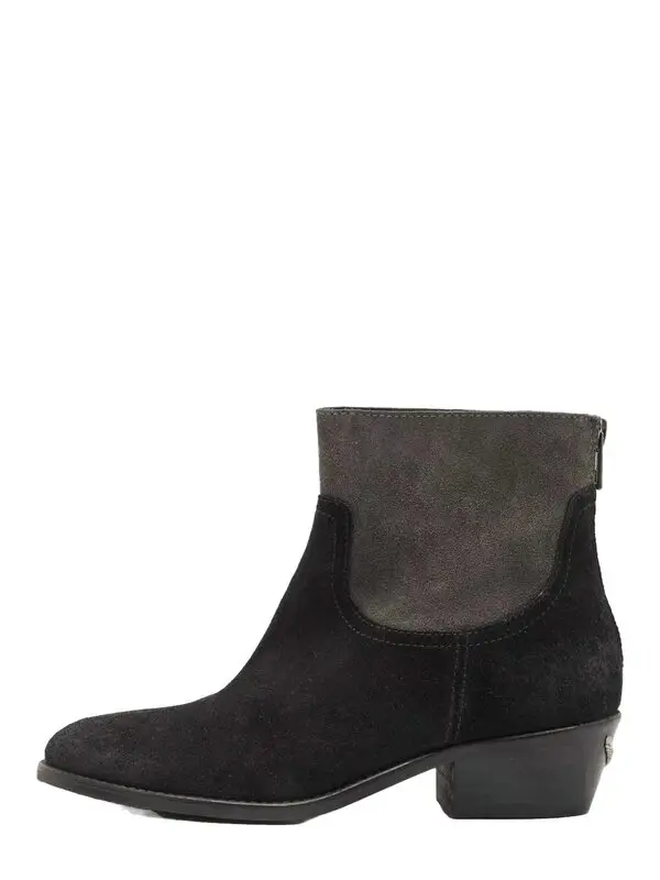 Zadig&Voltaire Suede Ankle Boots - Black