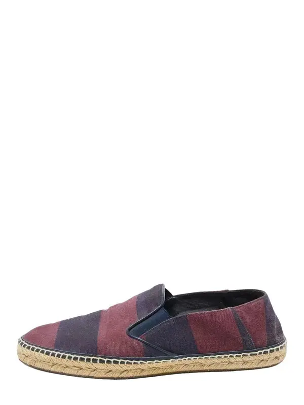 Burberry Striped Espadrilles - Purple