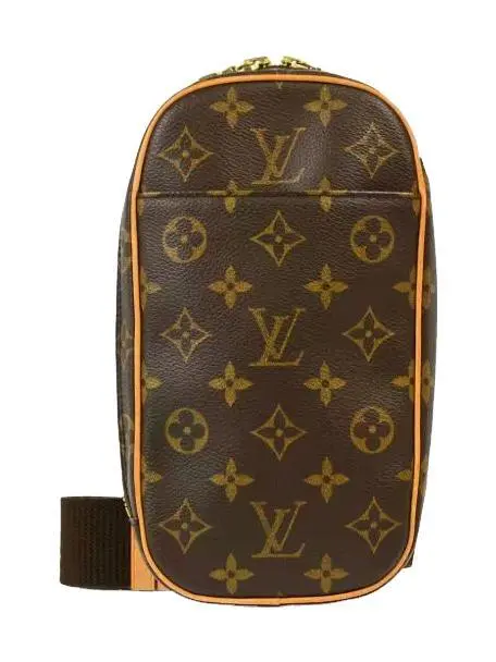 LOUIS VUITTON 2003 Pochette Gange Belt Bag - Brown
