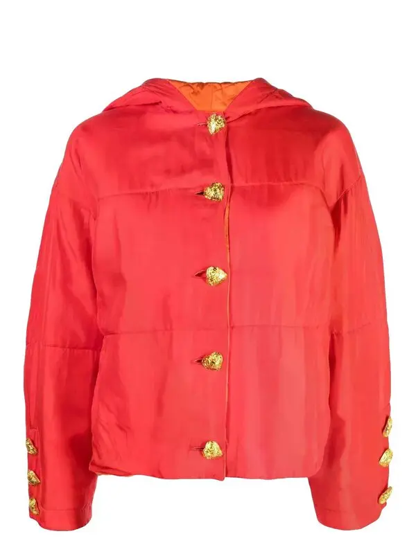 A.N.G.E.L.O. VINTAGE CULT 1980s Padded Hooded Jacket - Red