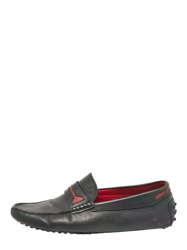 TOD'S Leather Loafers - Black