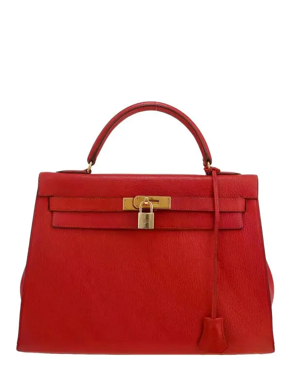 Hermès Kelly 32 Handbag - Red