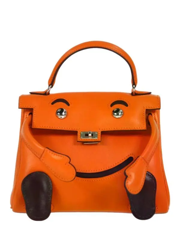 Hermès 2000 Kelly Doll Mini Bag - Orange