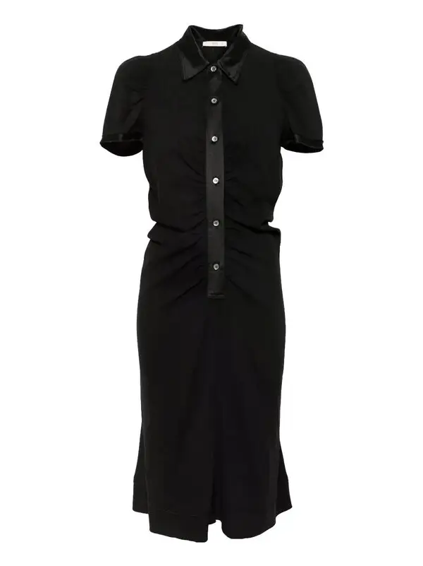 Prada Shirt Dress - Black