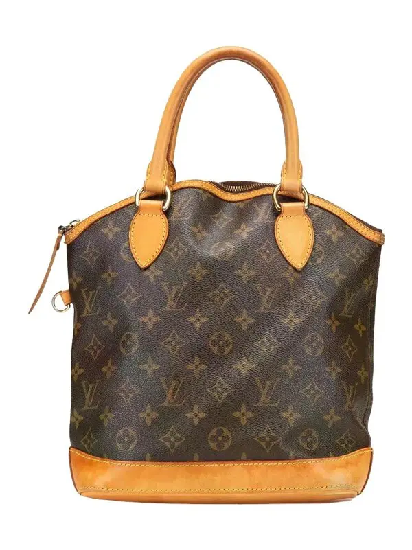 LOUIS VUITTON 2006 Monogram Lockit Pm Handbag - Brown