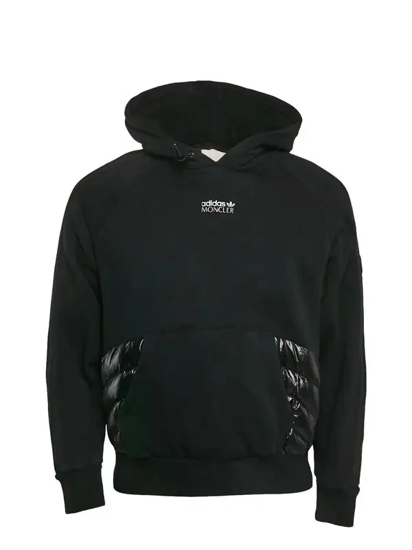 Moncler X Adidas 2024 Quilted Hoodie - Black