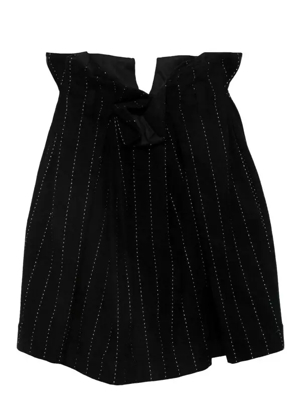 VIVIENNE WESTWOOD Pleated Mini Skirt - Black