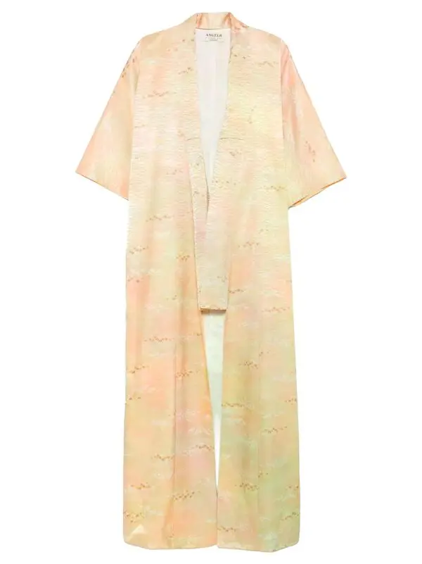A.N.G.E.L.O. VINTAGE CULT 1970s Kimono - Yellow