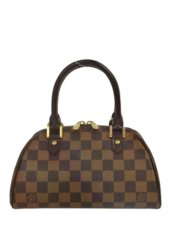LOUIS VUITTON 2004 Damier Rivera Tote Bag - Brown