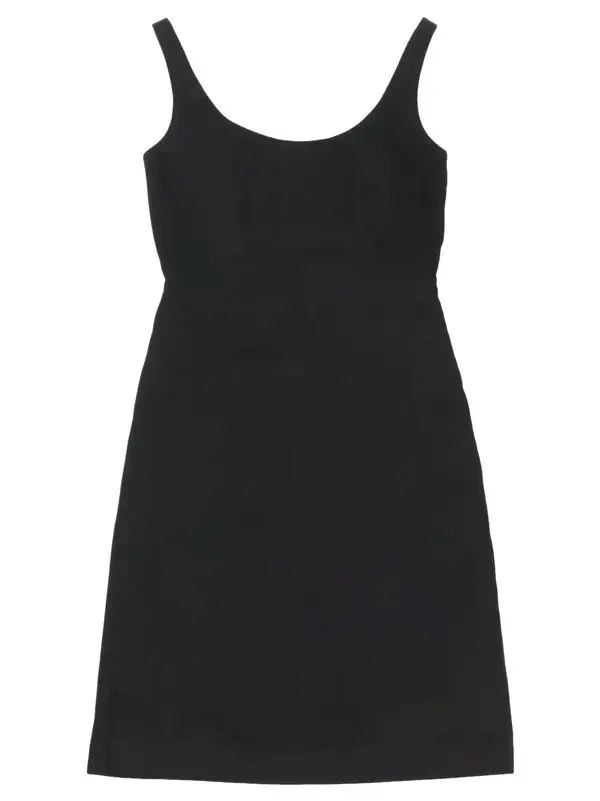 Balenciaga 2010s Empire Line Mini Dress - Black
