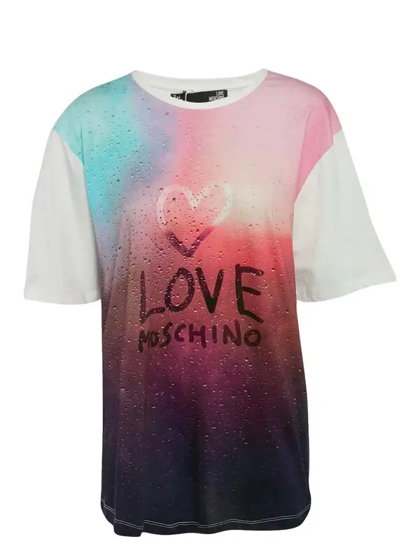 Moschino Heart-print T-shirt - White