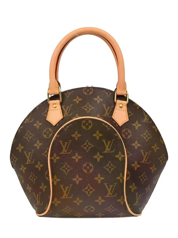 LOUIS VUITTON 2010 Monogram Ellipse Pm Handbag - Brown