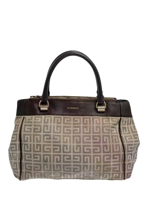 Givenchy Monogram Canvas Tote Bag - Brown