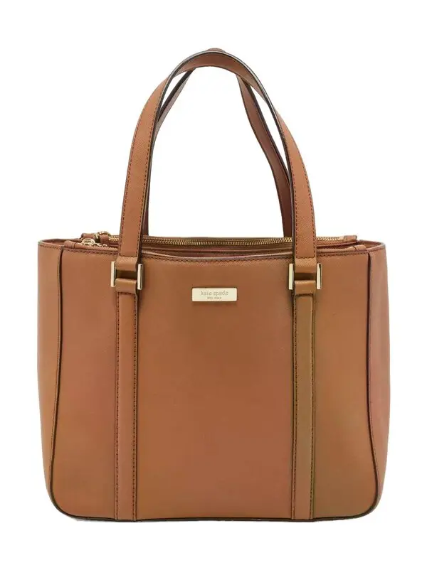 Kate Spade New York Newbury Lane Leather Tote Bag - Brown