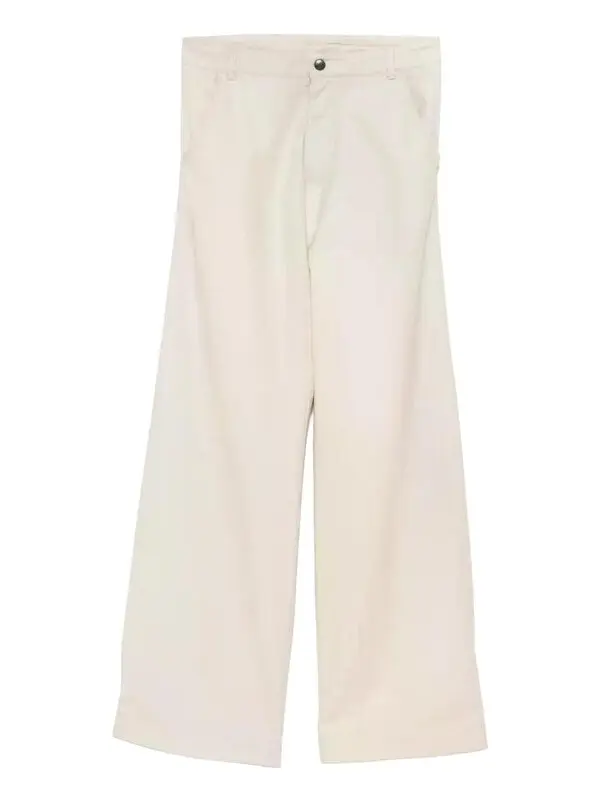 VIVIENNE WESTWOOD 2010s Wide-leg Trousers - Neutrals